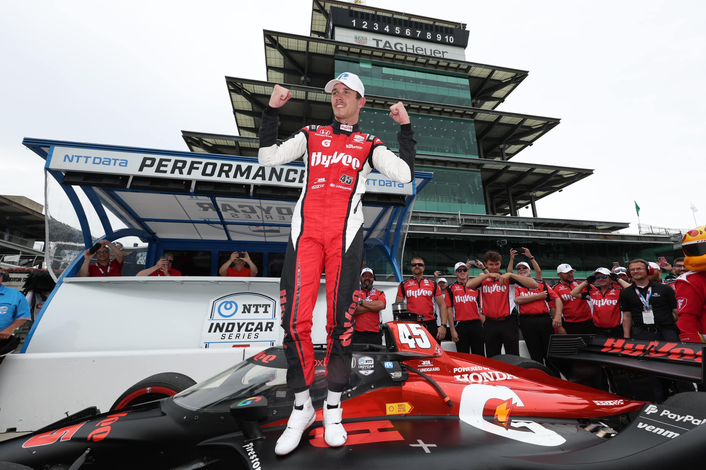 Christian Lundgaard efter første pole position i IndyCar: - Det føles ...