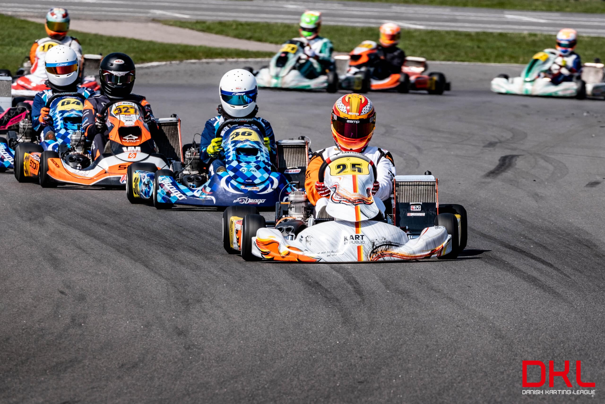 Støtte til EM-løb på Rødby Karting Ring - Boxengasse