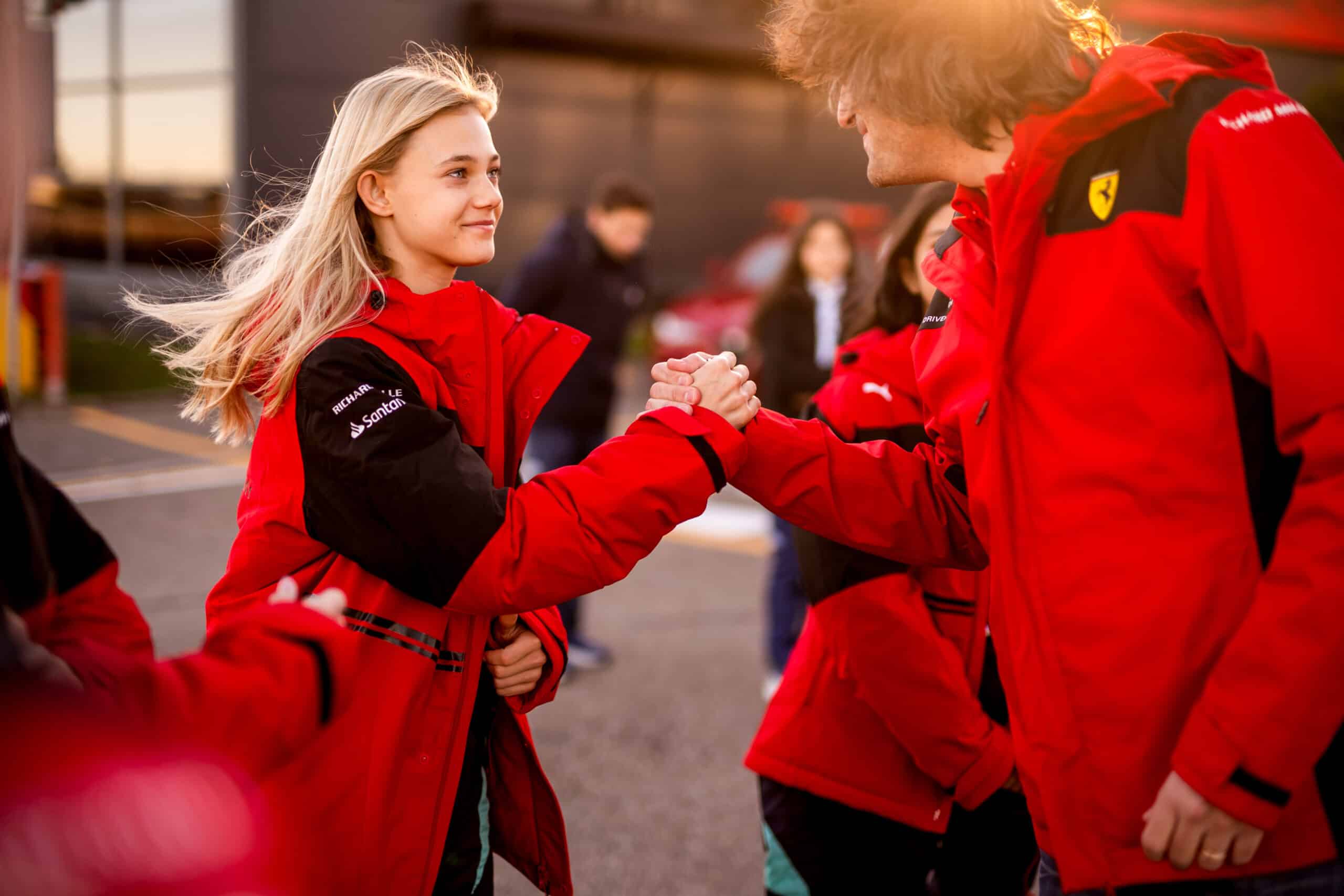 Udvalgt af selveste Ferrari: 14-årige Alba kæmpede sig gennem nåleøjet ...