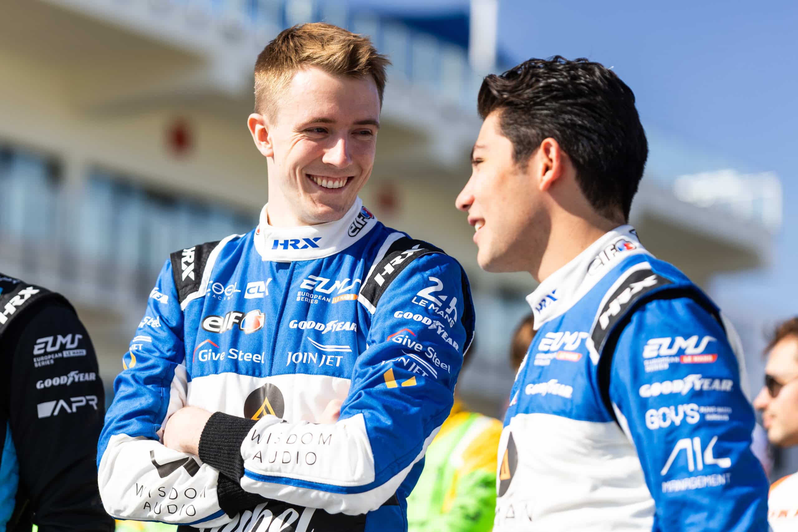 Frederik Vesti tester Formel E - Boxengasse