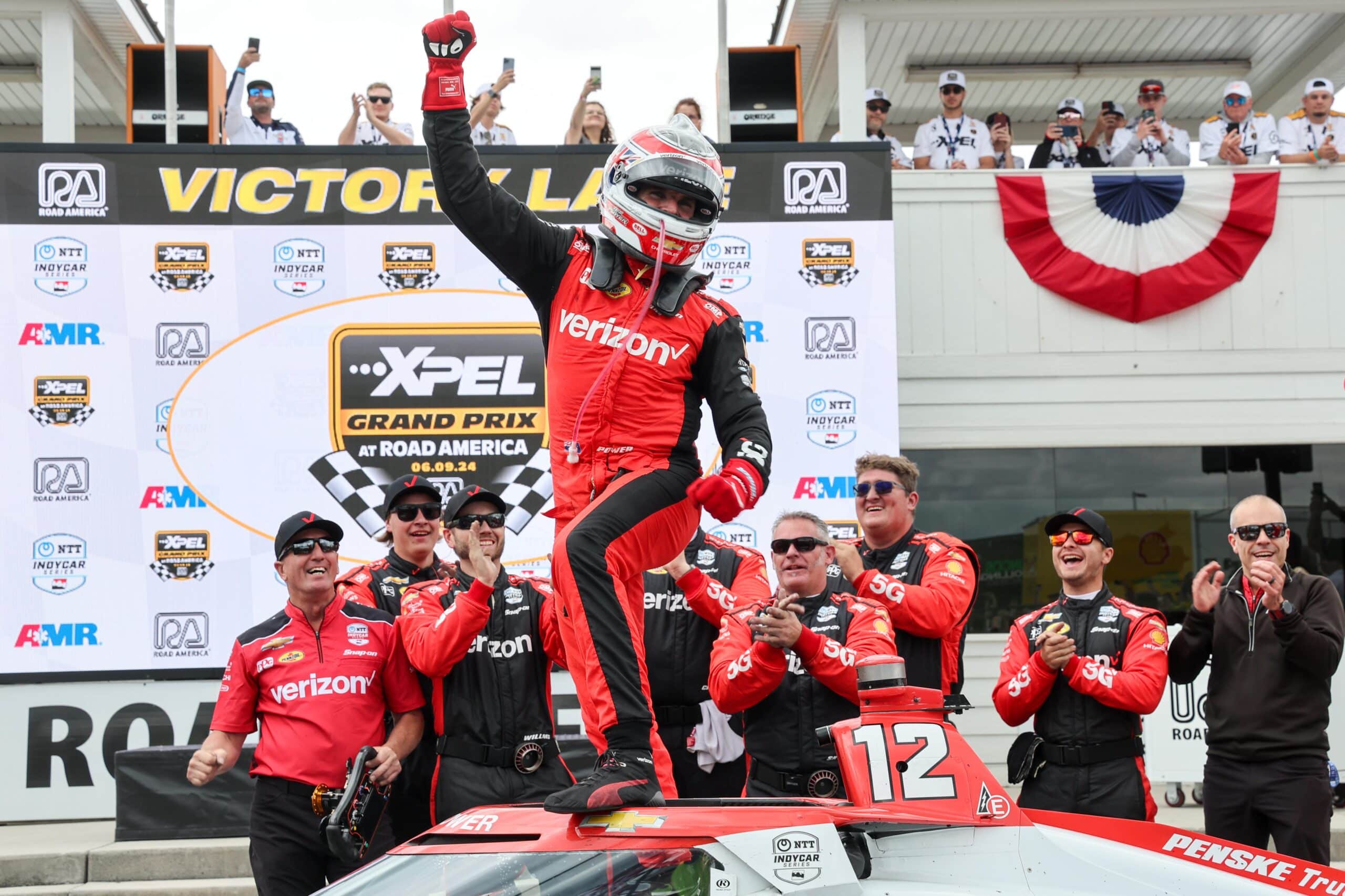 INDYCAR: Will Power førte Penske til podiet med en sejr på Road America ...