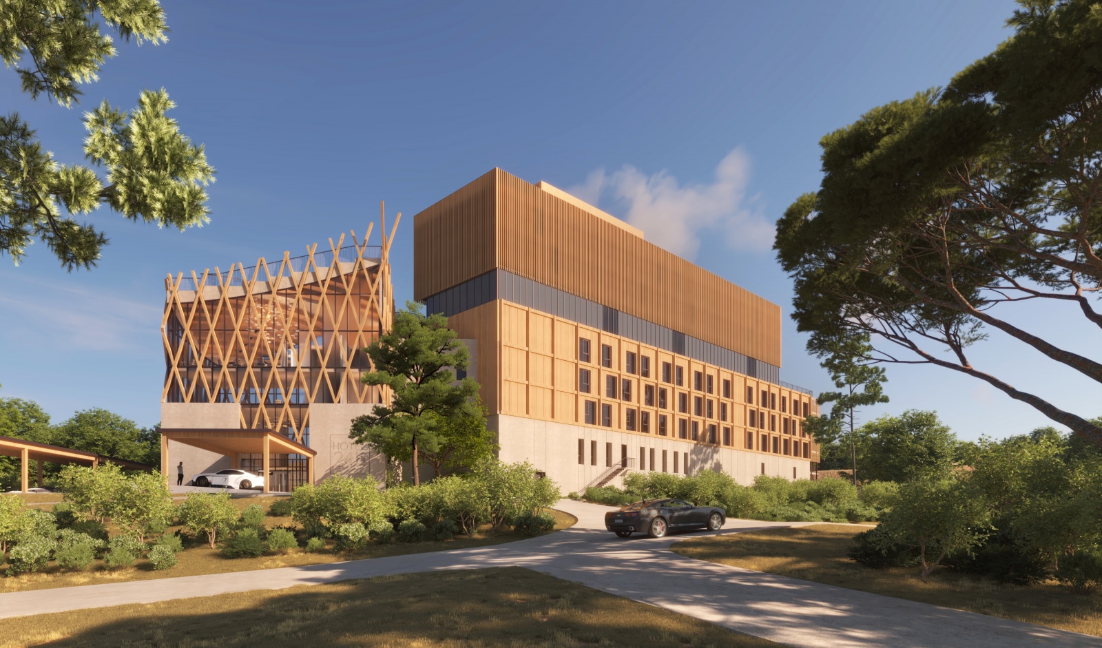 Le Mans får hotel på banen - Boxengasse