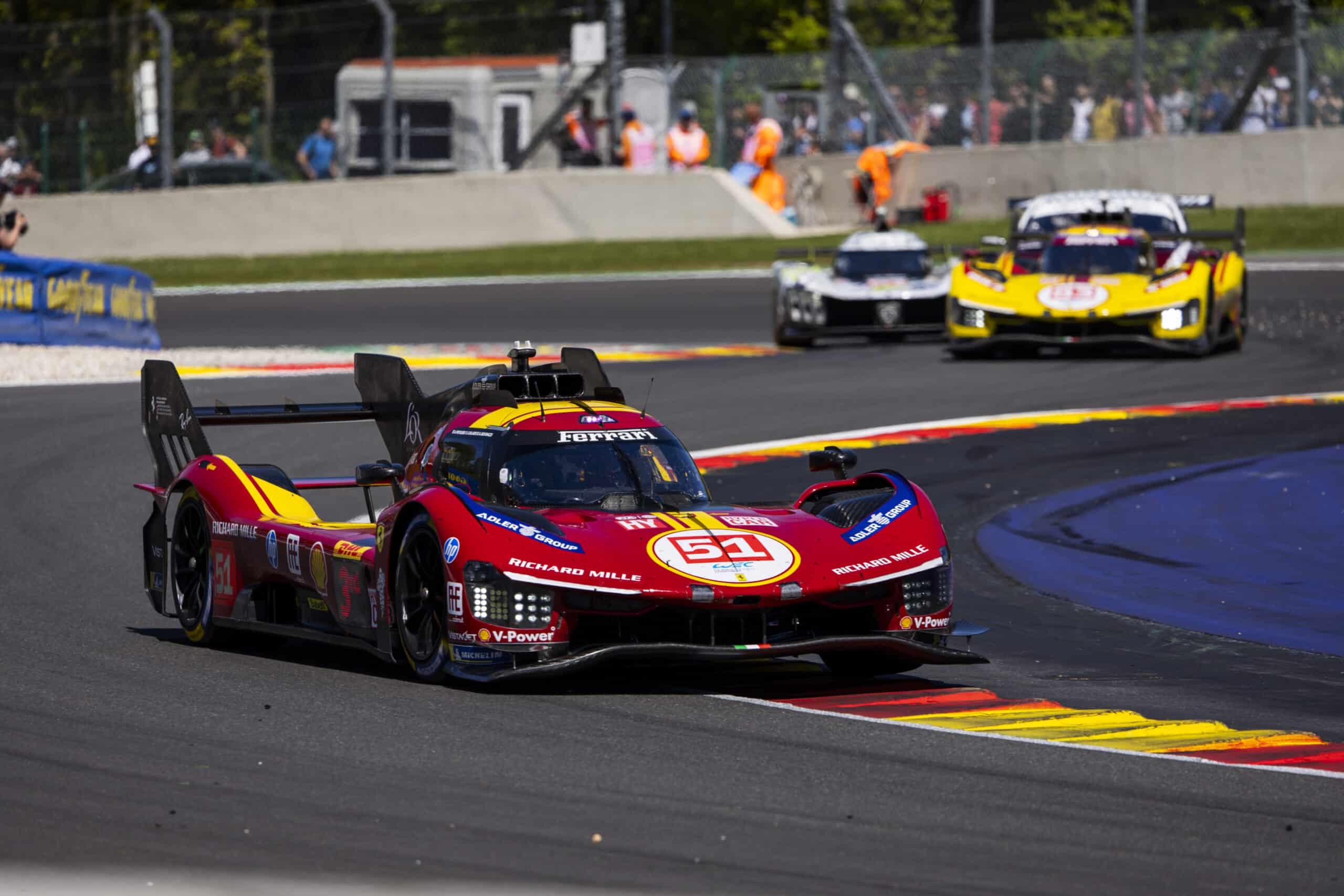 FIA WEC: Ferrari tager hattrick foran Alpine på SPA - Boxengasse