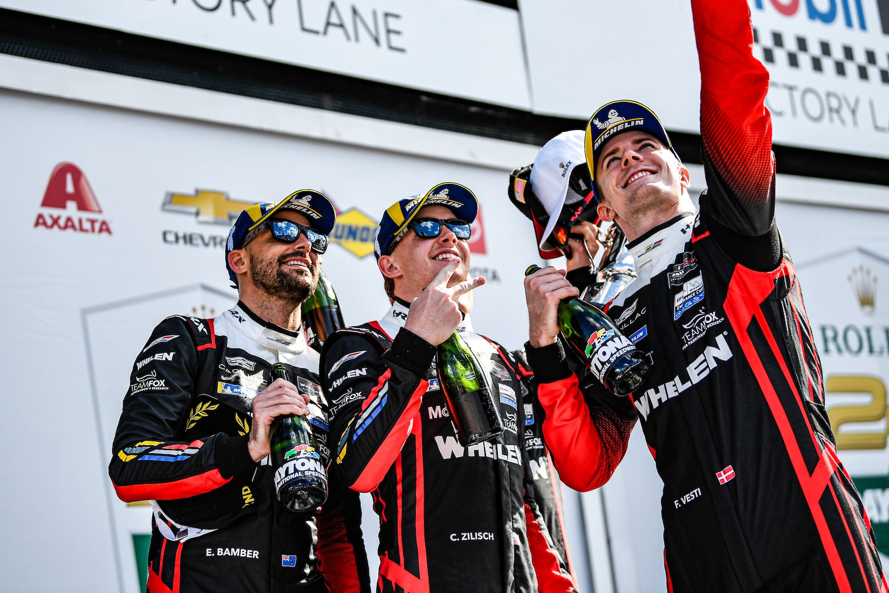 Se billederne fra Daytona: Malthe Jakobsen, Frederik Vesti og Nicki ...