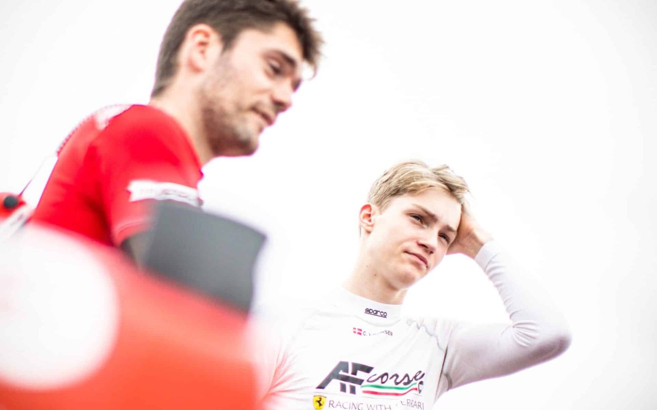 Yngste kører nogensinde: Conrad Laursen debuterer i Ferrari Challenge ...